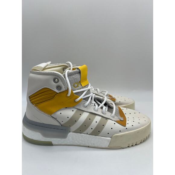 adidas | Shoes | Adidas Men Rivalry Rm High Top White Mustard Yellow ...
